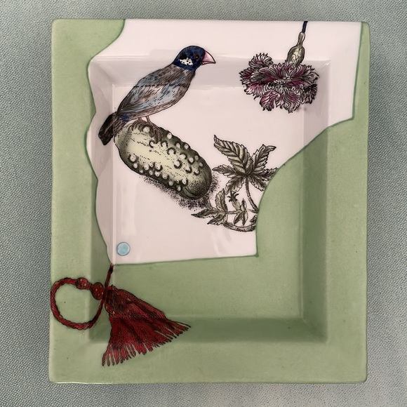 Accents | Fabienne Jouvin Pickle Bird Ceramic Dish Bowl | Poshmark